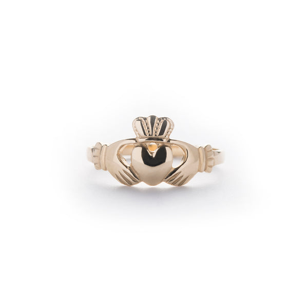 Gold Claddagh Ring – Killarney Celtic Jewelry